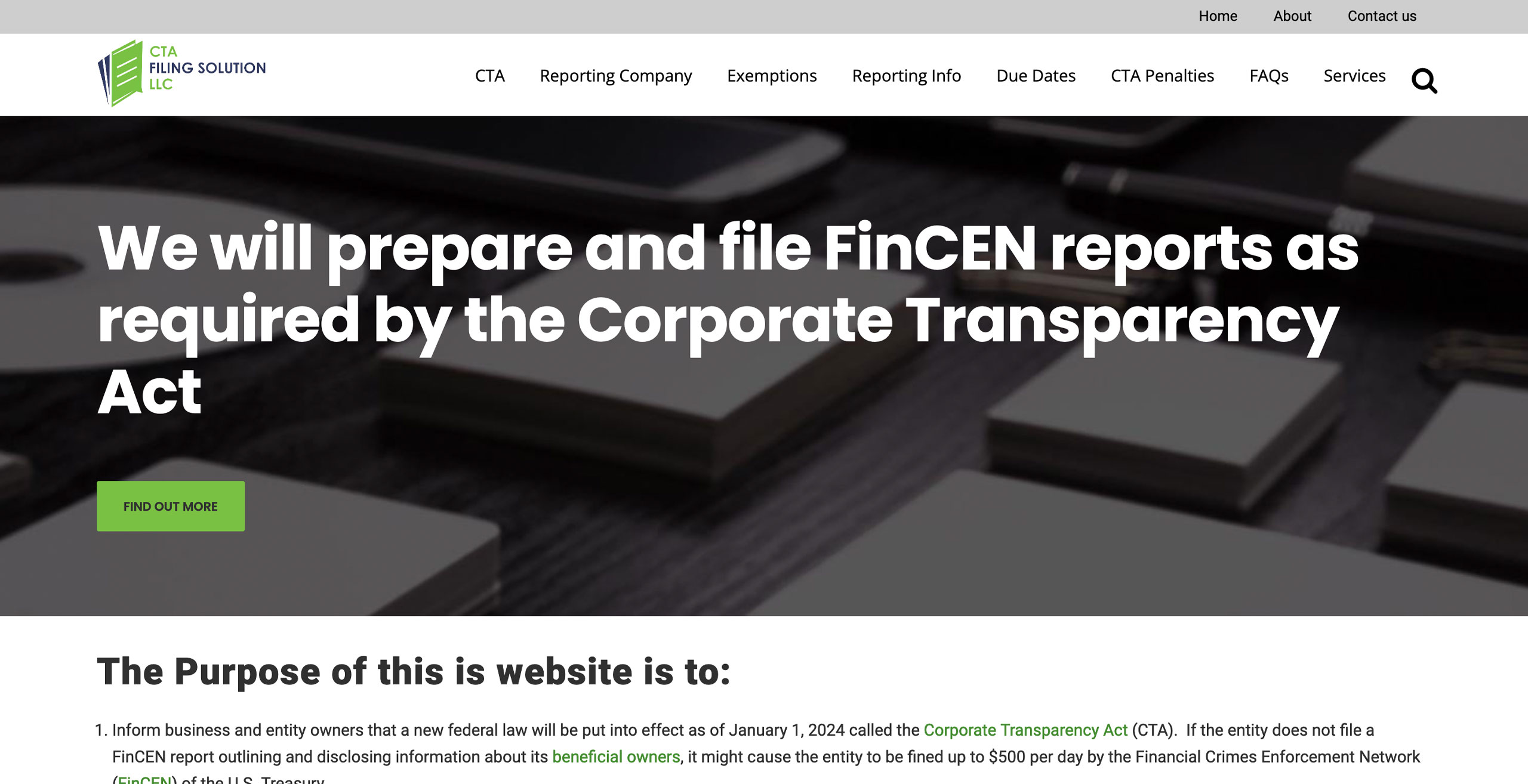 Cta Filing Solution Doppel Creative